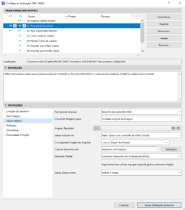 Exportar DWG do Archicad para AutoCAD - A Curva